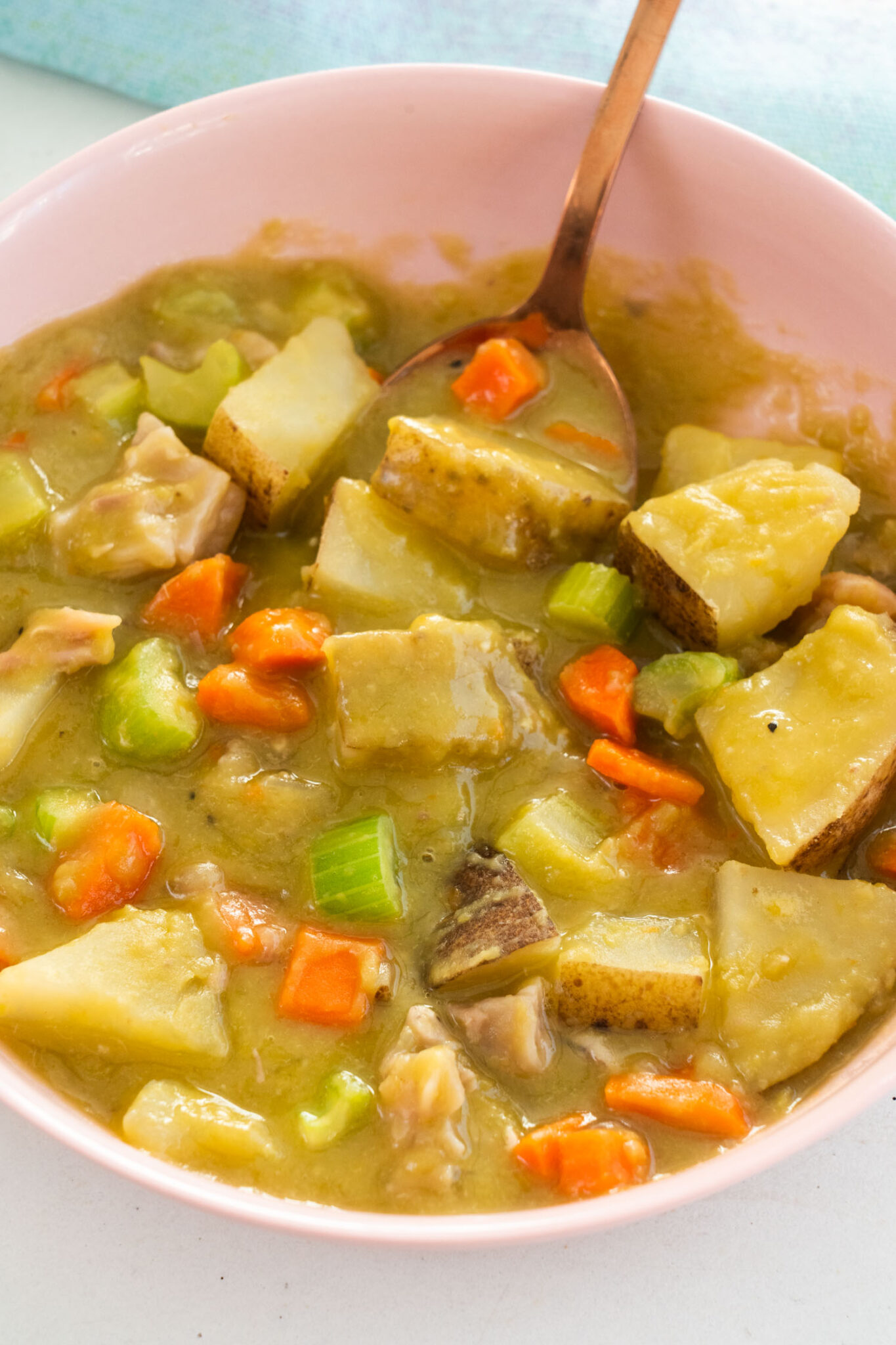 Hearty Split Pea Soup - Brooklyn Farm Girl