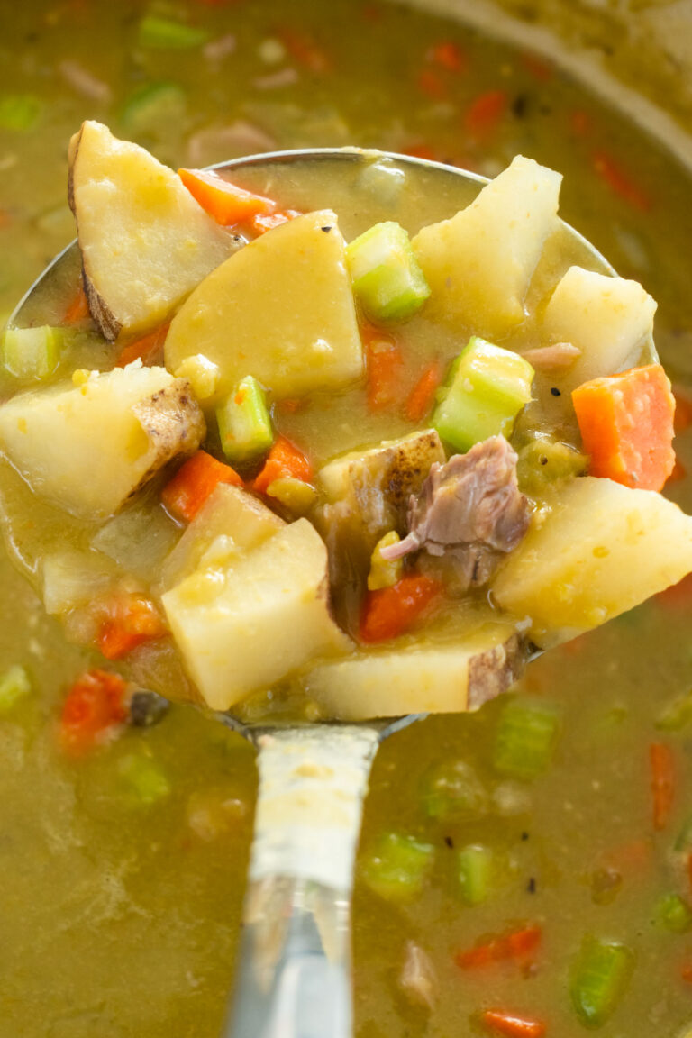 Hearty Split Pea Soup - Brooklyn Farm Girl