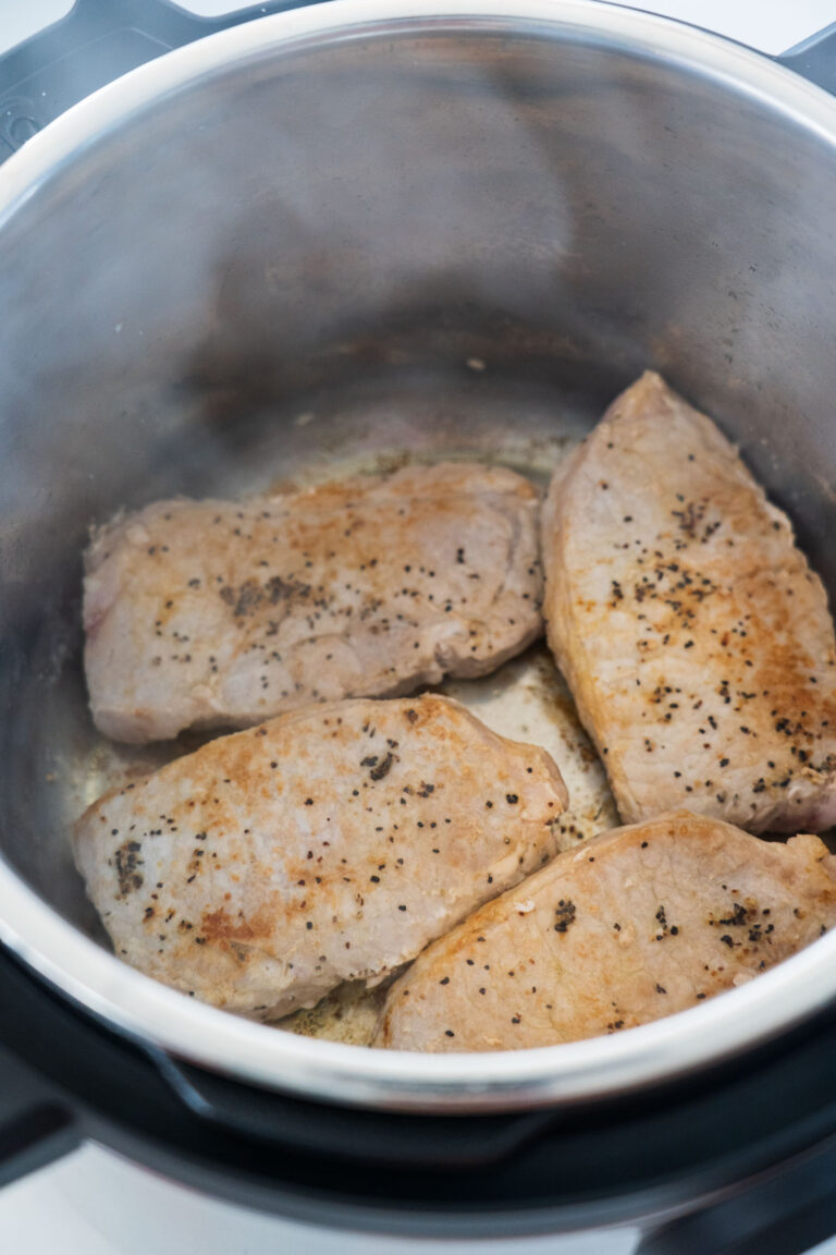 How To Make Frozen Pork Chops In The Instant Pot Brooklyn Farm Girl how-to-make-frozen-pork-chops-in-the-instant-pot-brooklyn-farm-girl
