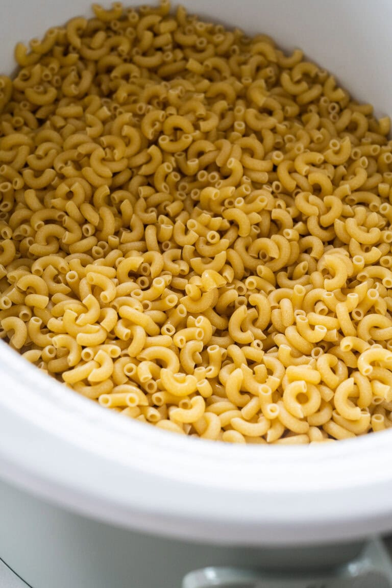 Crockpot Mac and Cheese (With Velveeta) - Brooklyn Farm Girl