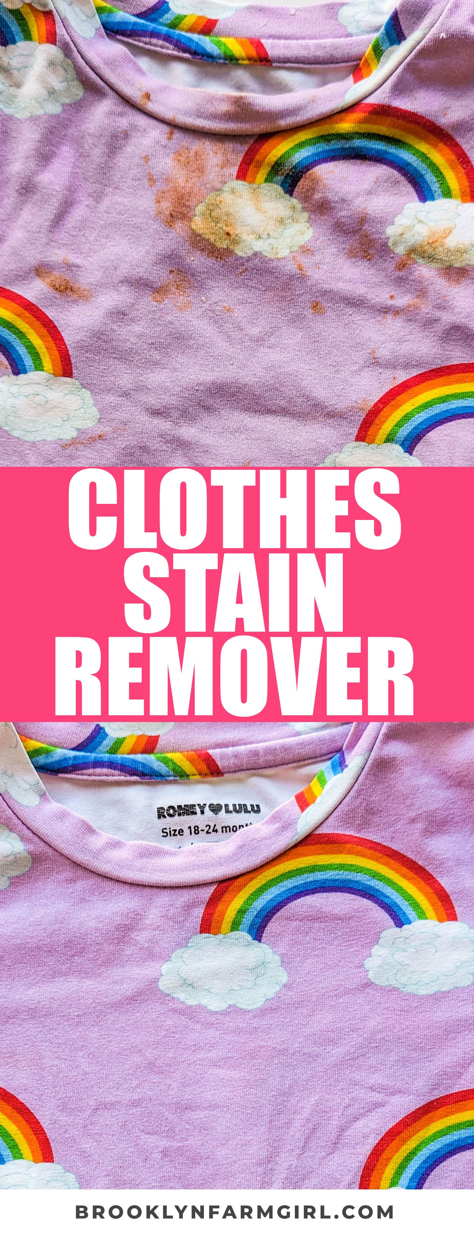 How to Remove Stains from Kids Clothes - Brooklyn Farm Girl