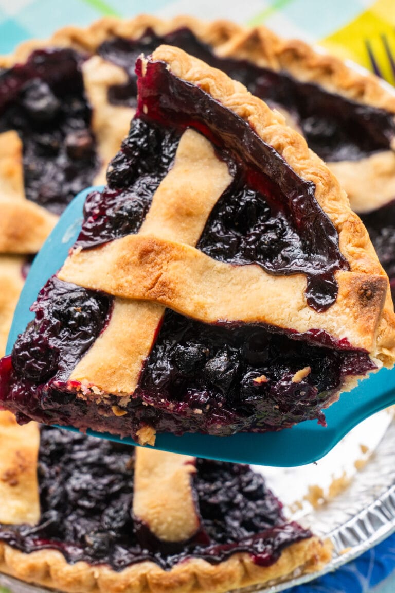 Foolproof Blueberry Pie with Fresh Blueberries - Brooklyn Farm Girl