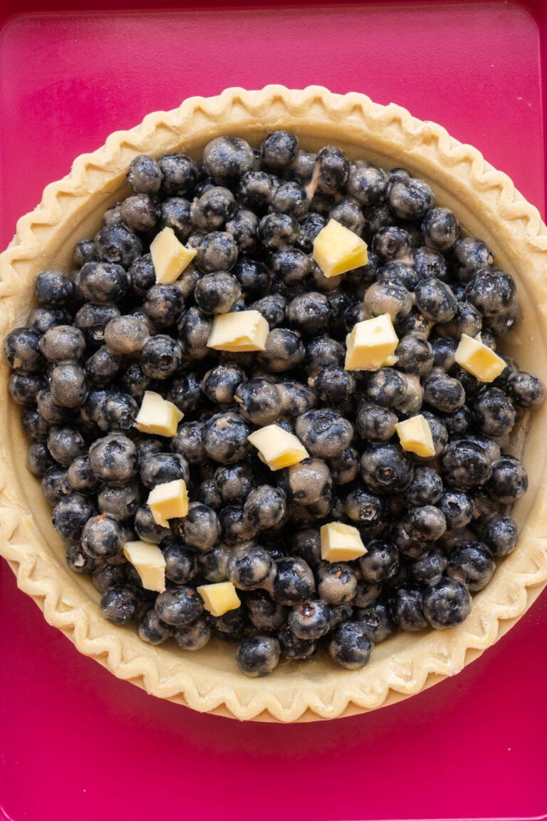 Foolproof Blueberry Pie with Fresh Blueberries - Brooklyn Farm Girl