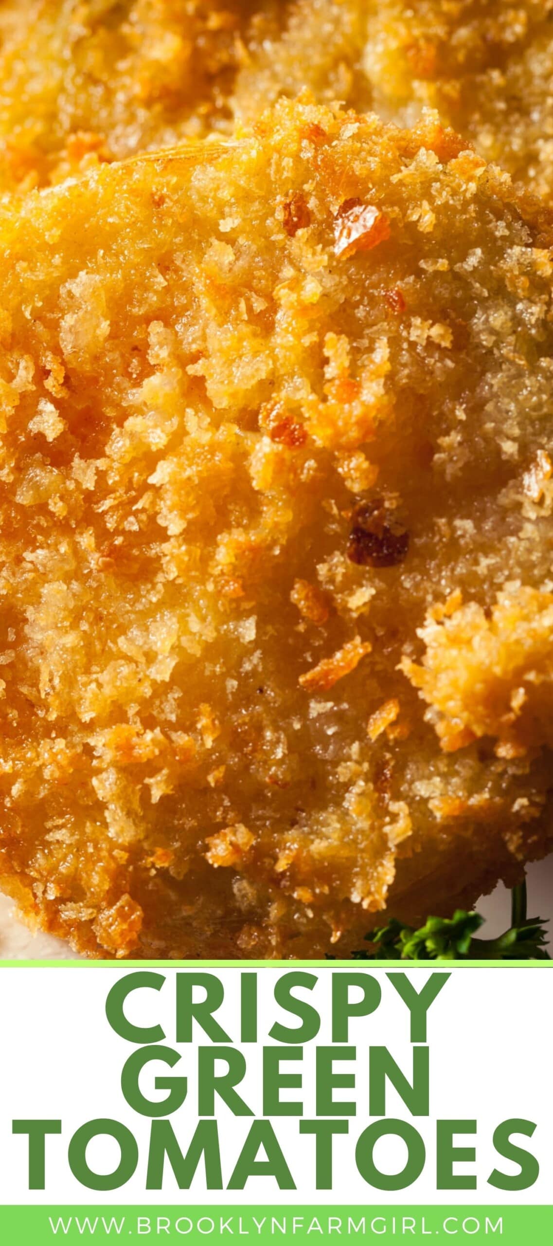 Crispy Fried Green Tomatoes - Brooklyn Farm Girl