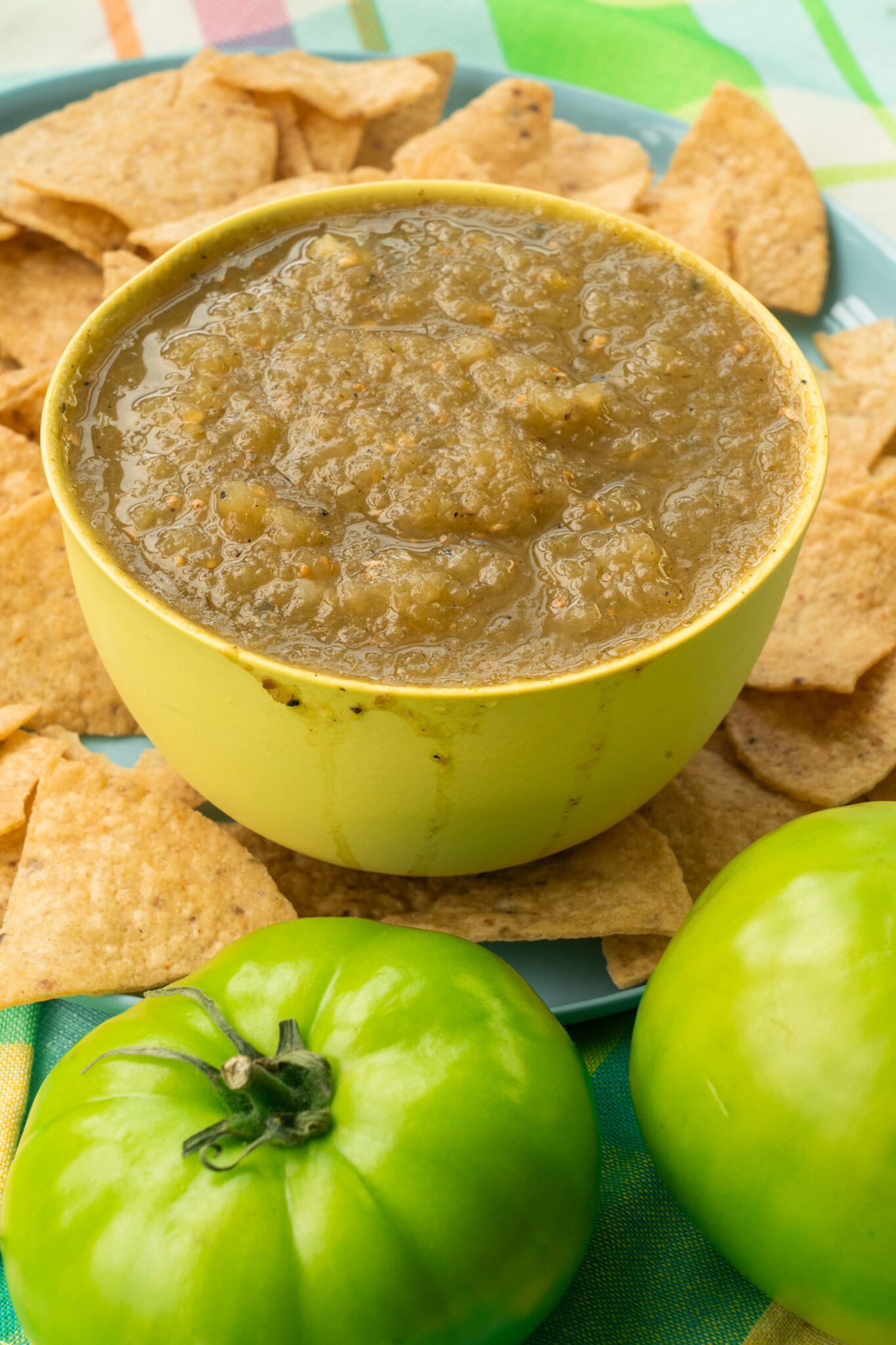 Green Tomato Salsa - Brooklyn Farm Girl