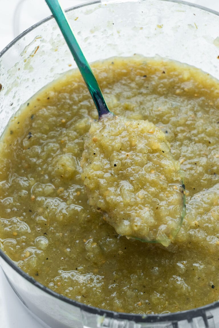 Green Tomato Salsa - Brooklyn Farm Girl