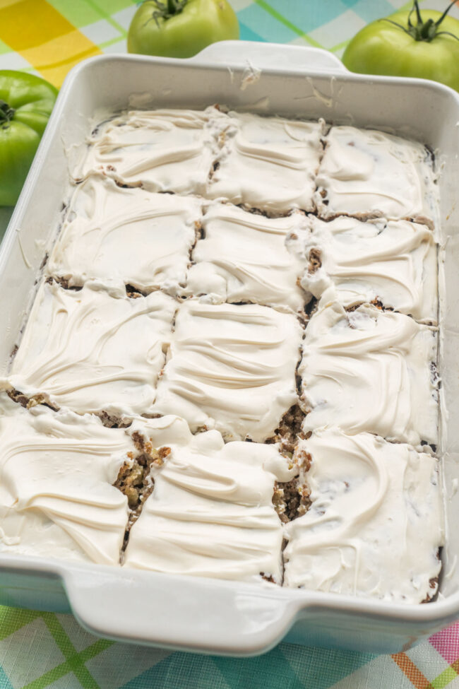 Green Tomato Cake - Brooklyn Farm Girl