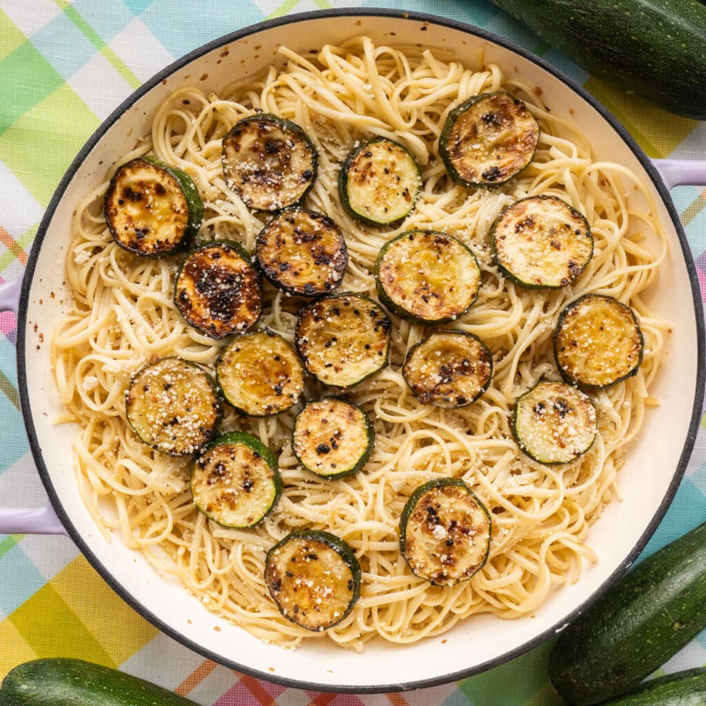 Zucchini Pasta (25 Minutes) - Brooklyn Farm Girl