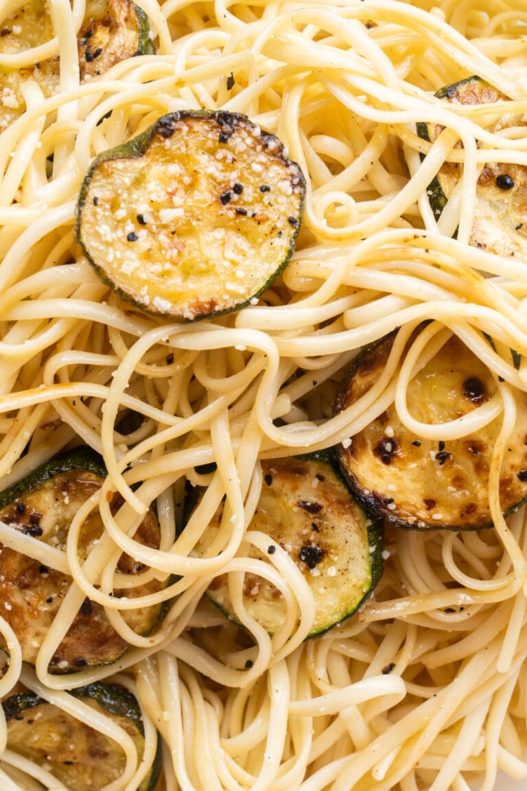 Zucchini Pasta (25 Minutes) - Brooklyn Farm Girl