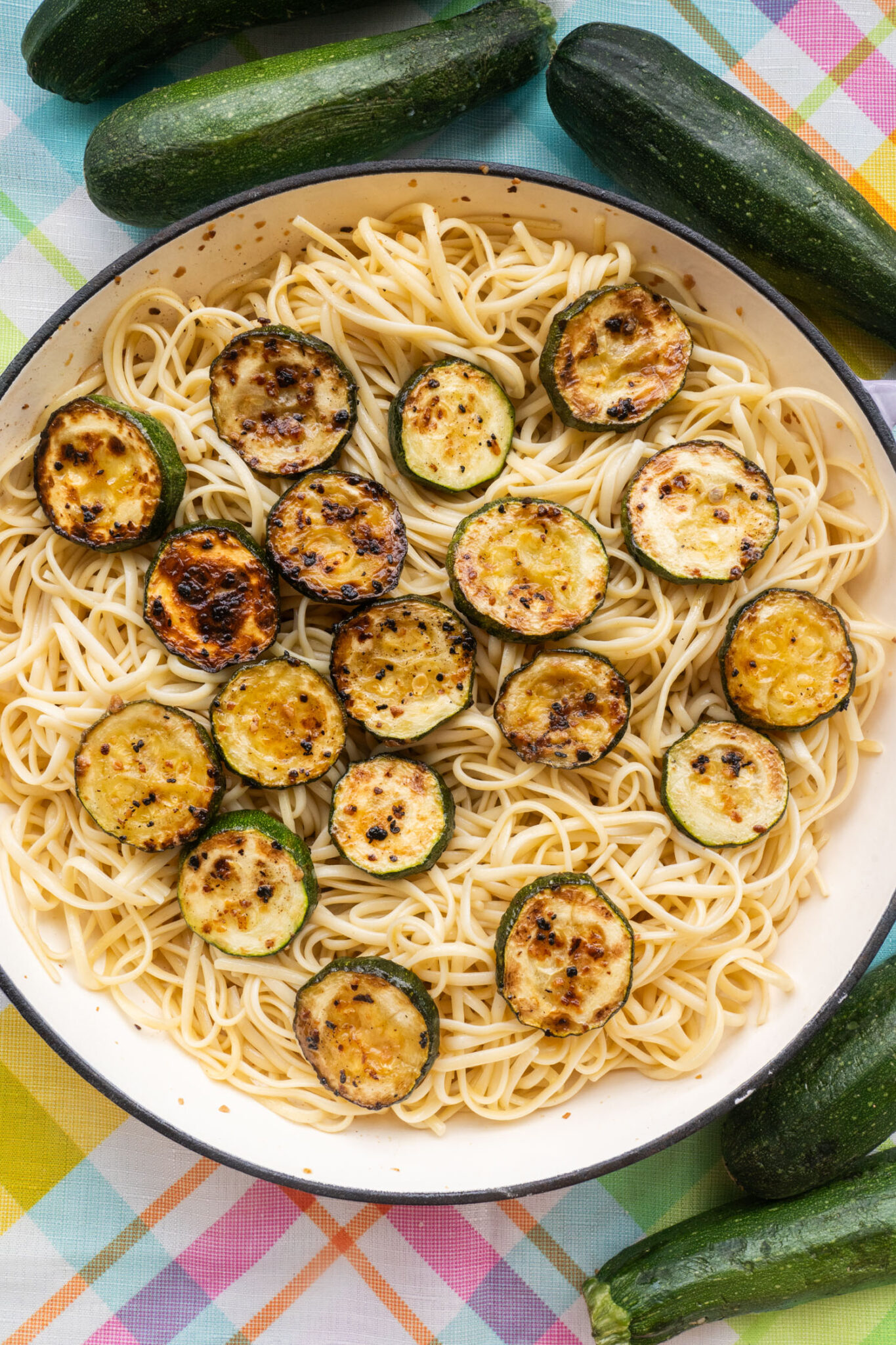 Zucchini Pasta (25 Minutes) - Brooklyn Farm Girl
