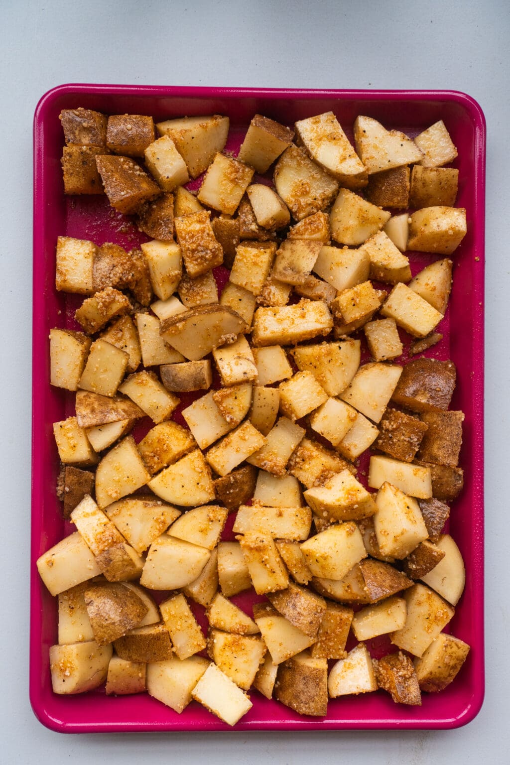 Roasted Idaho Potatoes (with parmesan cheese!) - Brooklyn Farm Girl
