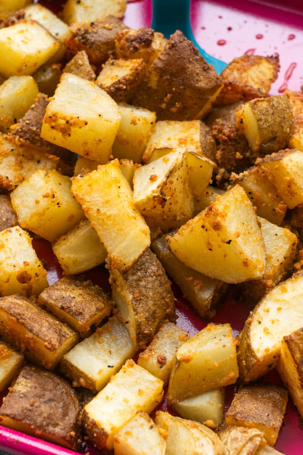 Roasted Idaho Potatoes (with parmesan cheese!) - Brooklyn Farm Girl