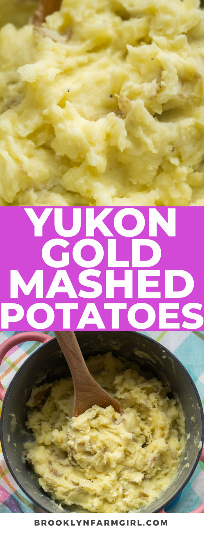Quick Yukon Gold Mashed Potatoes (no peeling) - Brooklyn Farm Girl