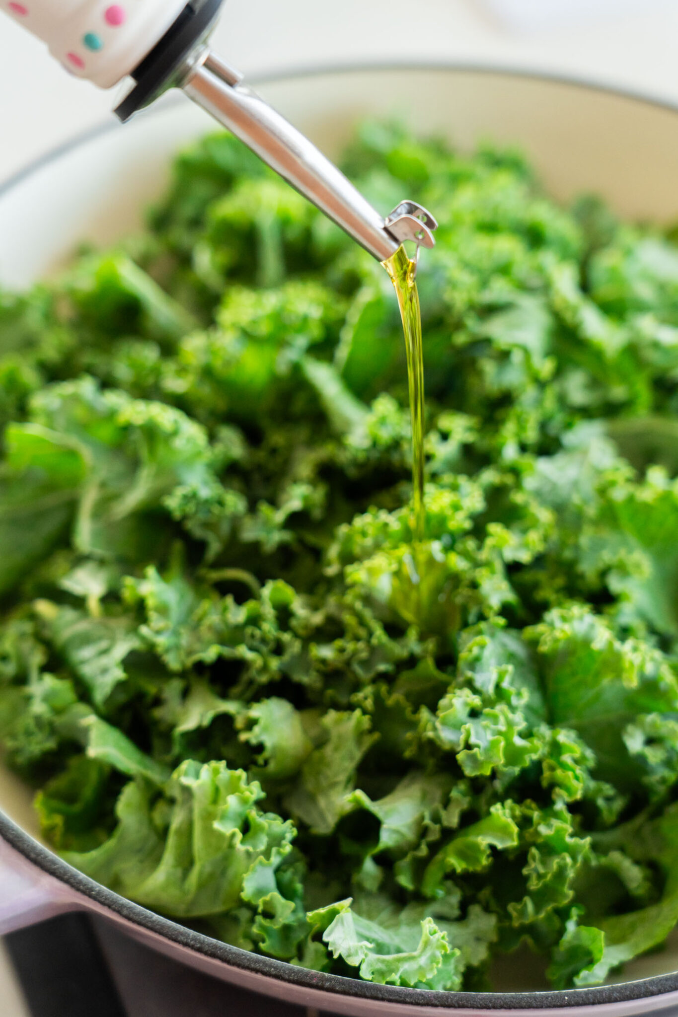 Simple Sautéed Fresh Kale (3 Ingredients!) - Brooklyn Farm Girl