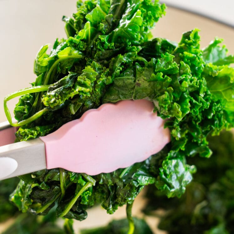 Sautéed Kale With Olive Oil (my fav kale recipe!) - Brooklyn Farm Girl