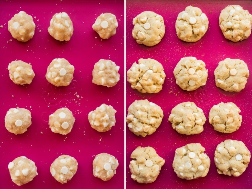 White Chocolate Chip Cookies (Made with Bread Flour) - Brooklyn Farm Girl