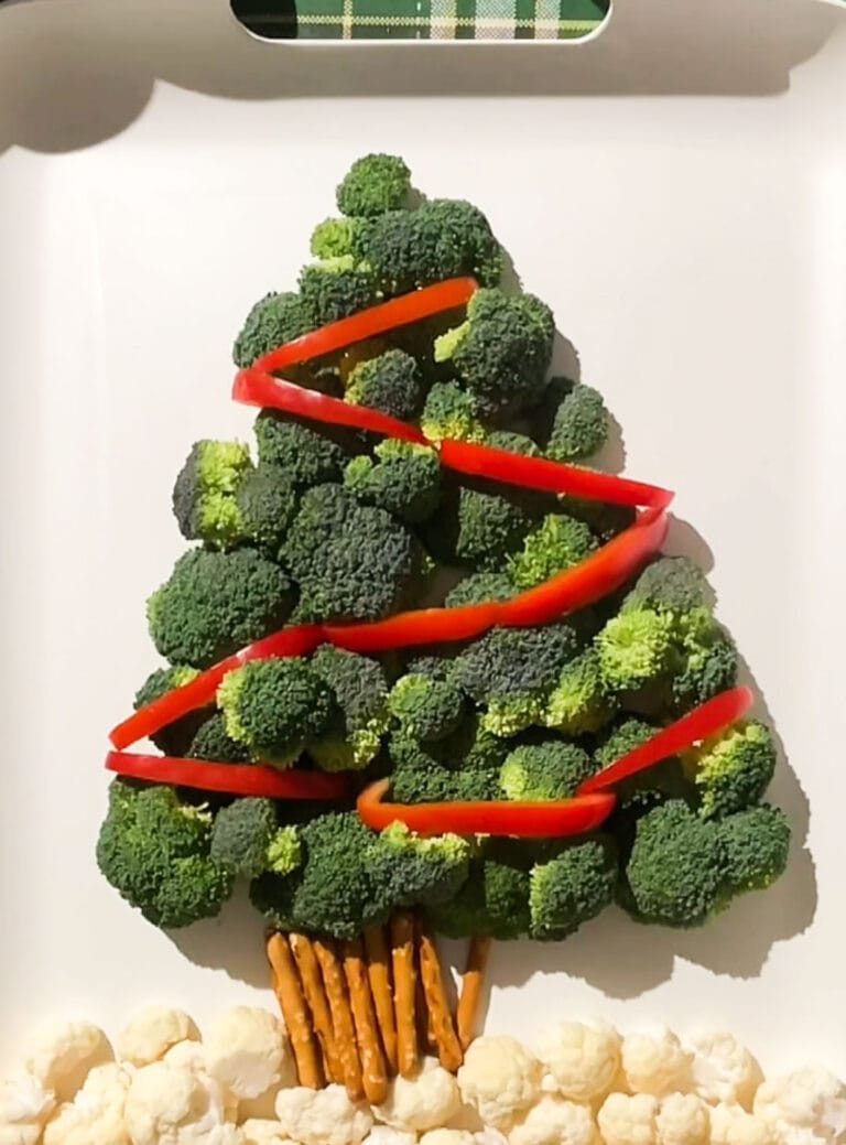 Broccoli Christmas Tree - Brooklyn Farm Girl