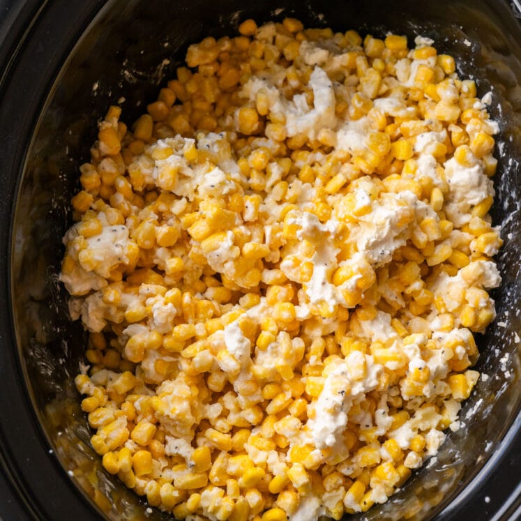 Crockpot Creamed Corn (4 hours on low) - Brooklyn Farm Girl