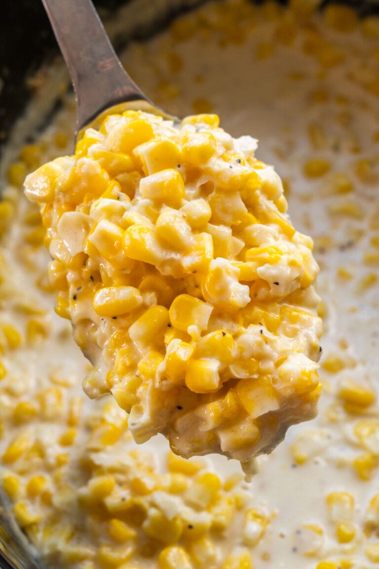 Crockpot Creamed Corn (4 hours on low) - Brooklyn Farm Girl