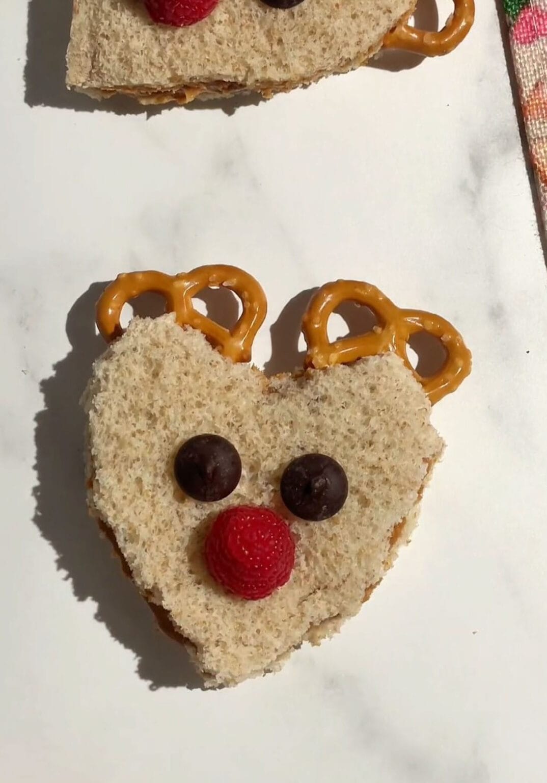 Reindeer Peanut Butter Sandwiches - Brooklyn Farm Girl