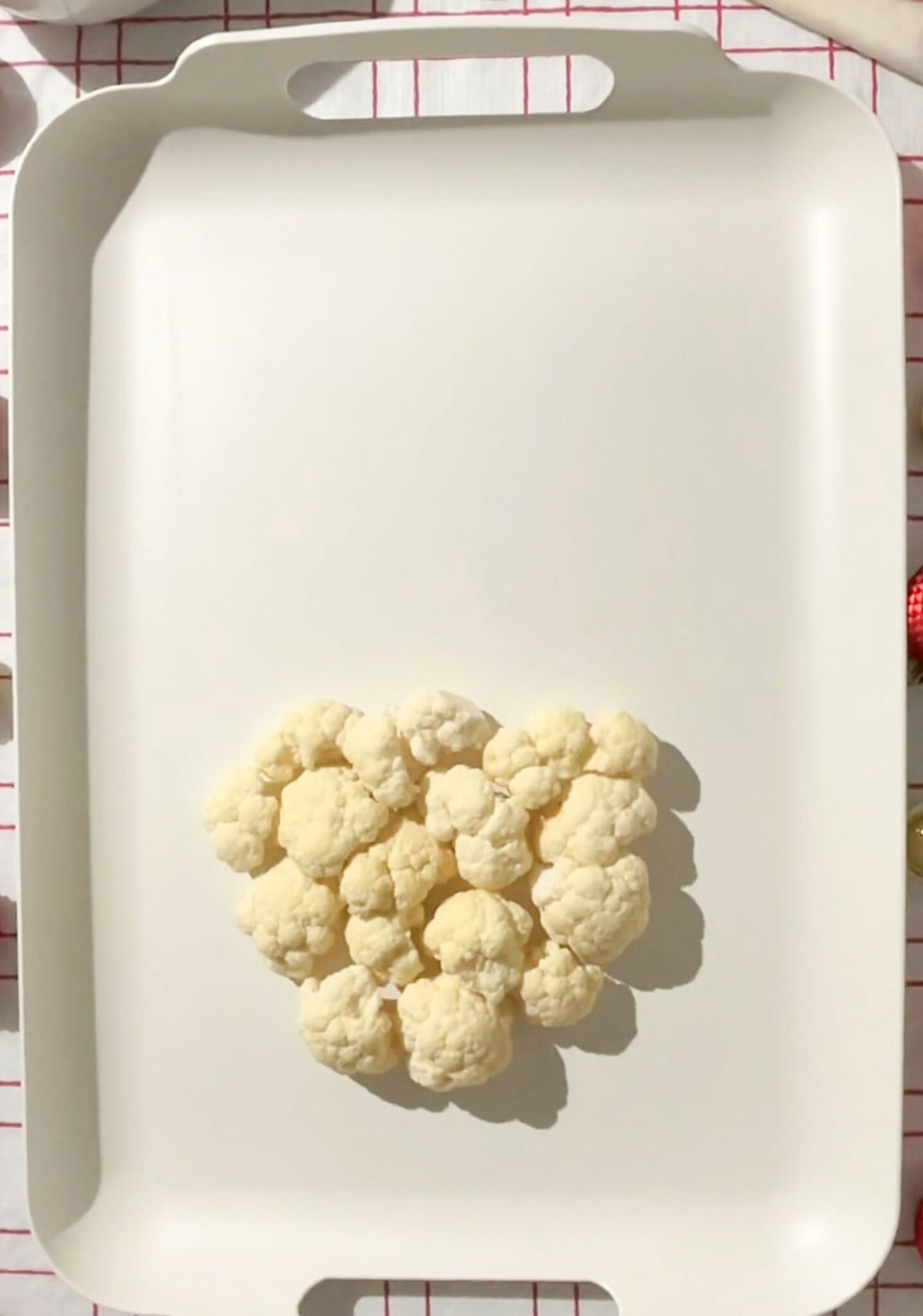 Santa Vegetable Tray - Brooklyn Farm Girl