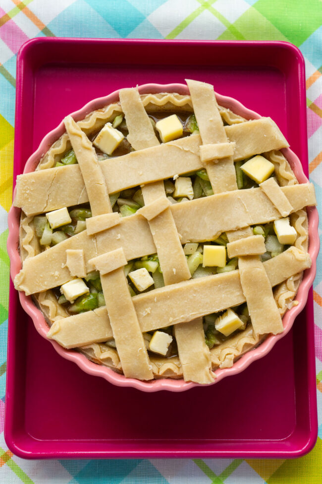 Green Tomato Pie (tastes like apple pie!) - Brooklyn Farm Girl