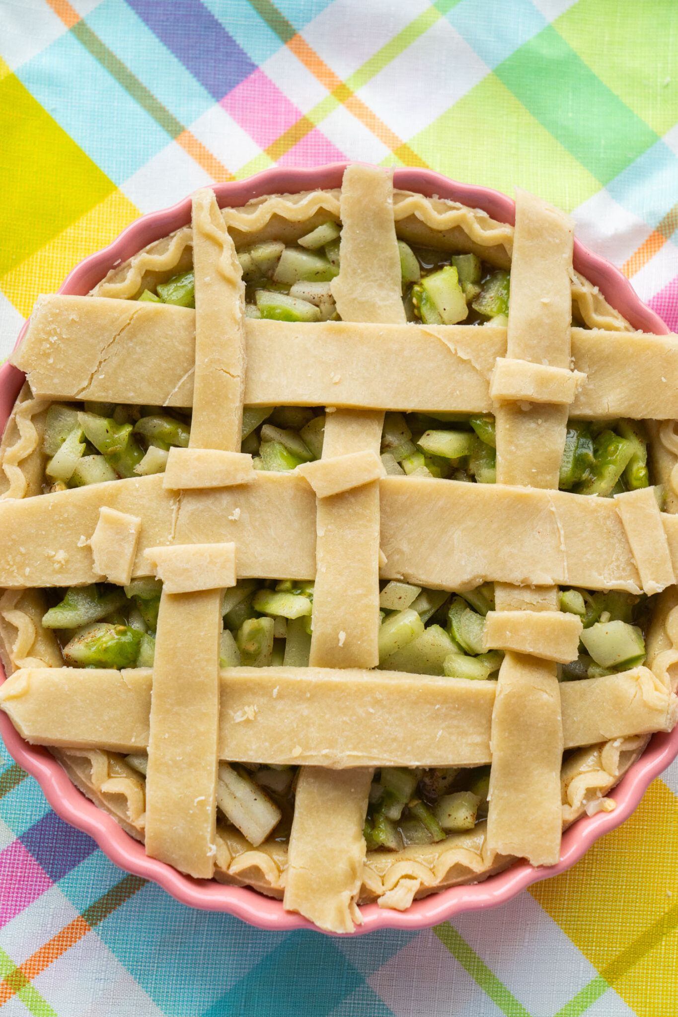 Green Tomato Pie (tastes like apple pie!) - Brooklyn Farm Girl