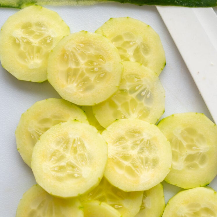 Cucumber Sandwich (Fresh Slices) - Brooklyn Farm Girl