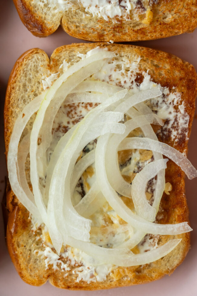 Onion Sandwich (Raw Onions) - Brooklyn Farm Girl