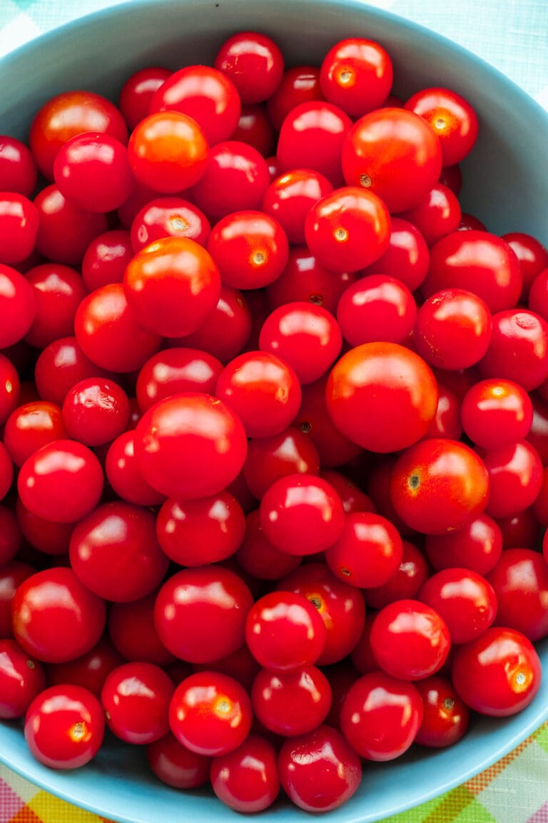 Pickled Cherry Tomatoes - Brooklyn Farm Girl