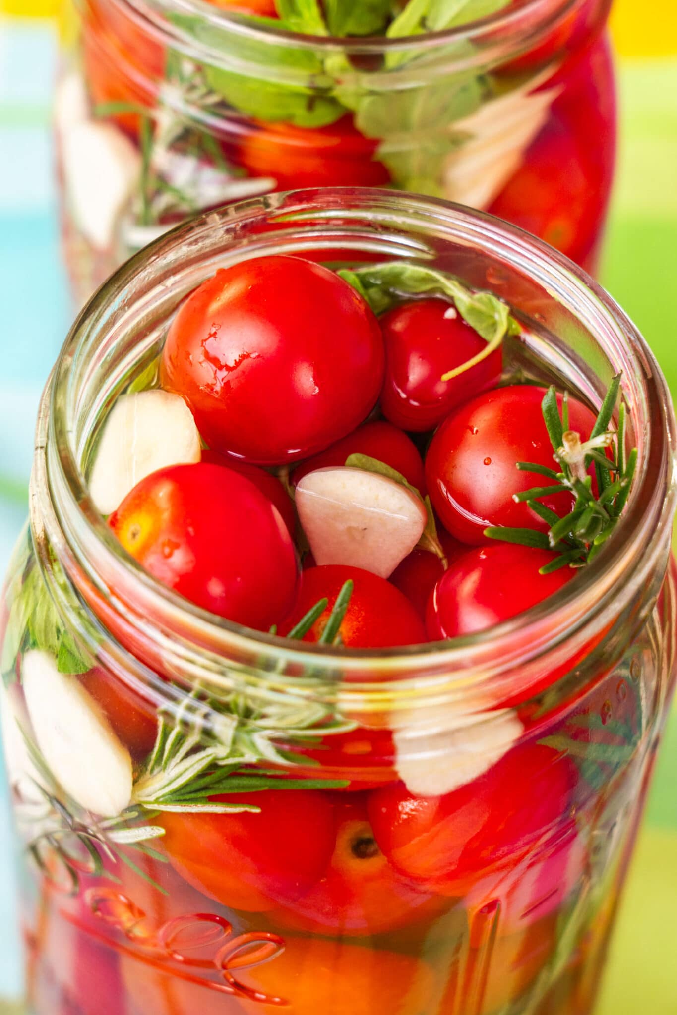 Pickled Cherry Tomatoes - Brooklyn Farm Girl