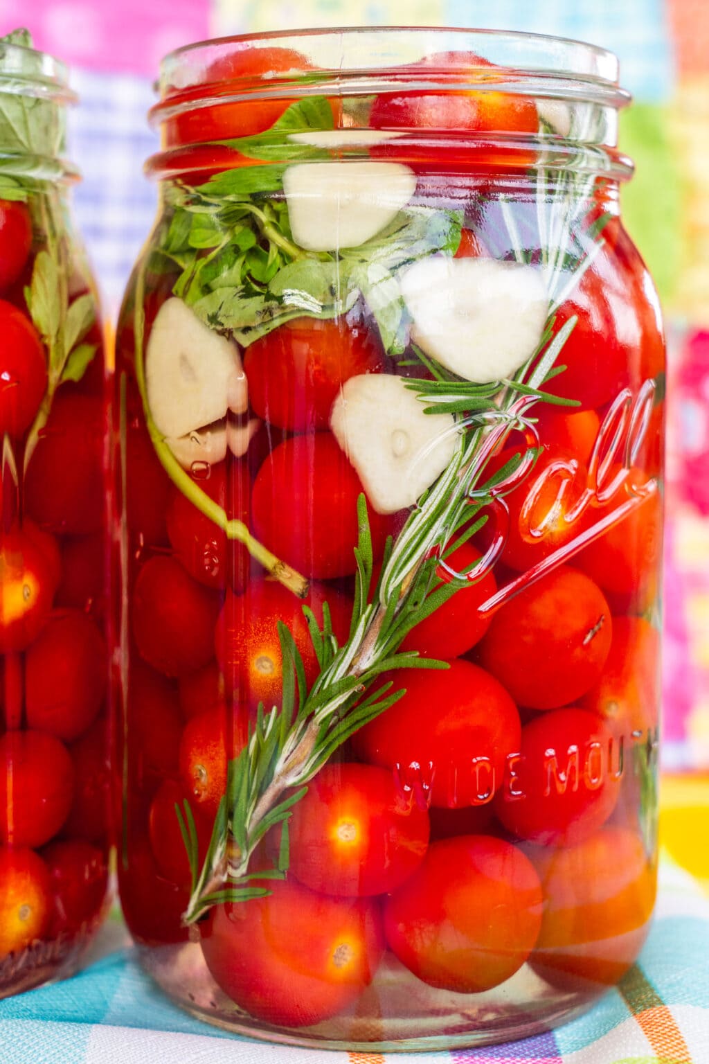 Pickled Cherry Tomatoes - Brooklyn Farm Girl