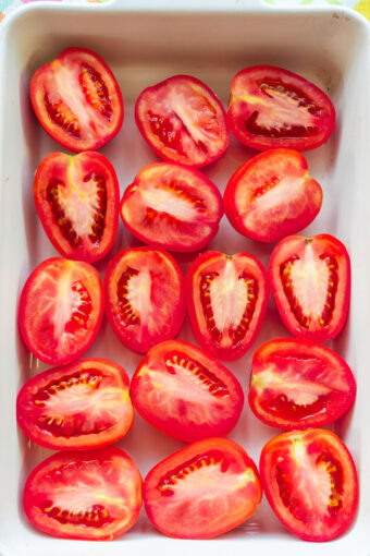 Quick-Roasted Fresh Roma Tomatoes - Brooklyn Farm Girl