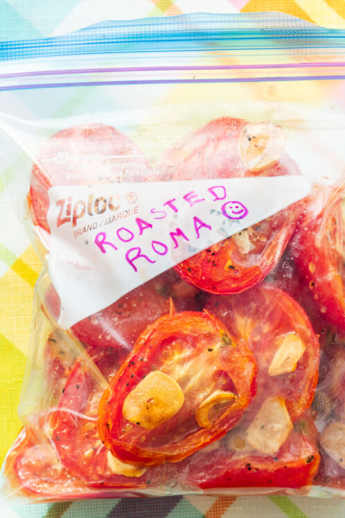 Quick-Roasted Fresh Roma Tomatoes - Brooklyn Farm Girl