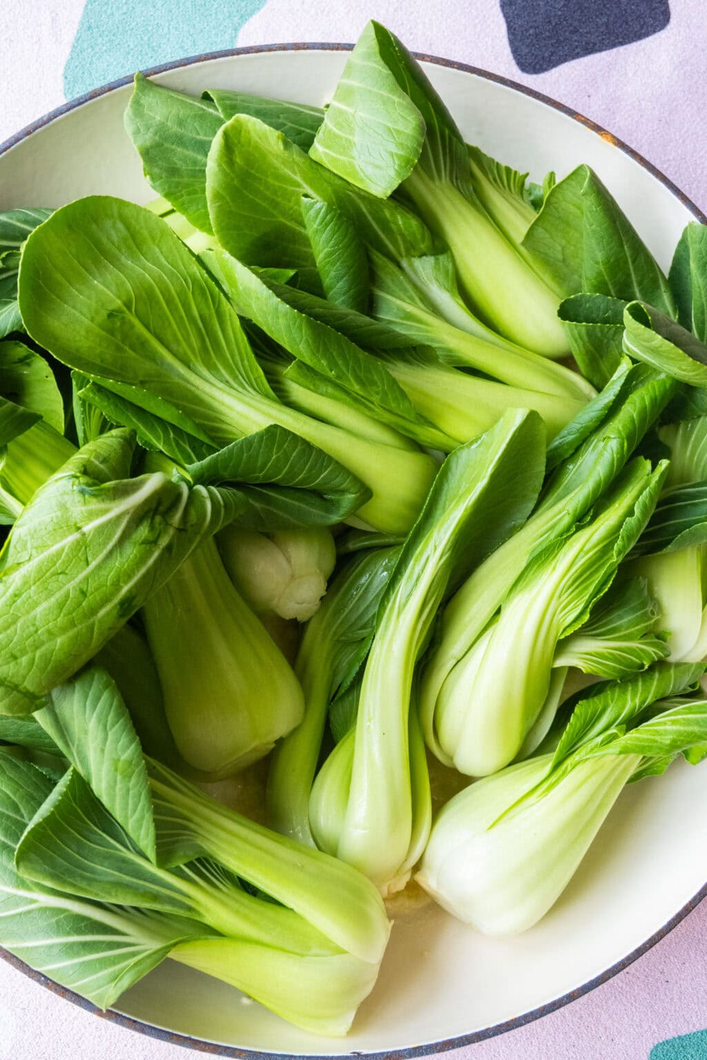 Bok Choy in Chicken Broth - Brooklyn Farm Girl