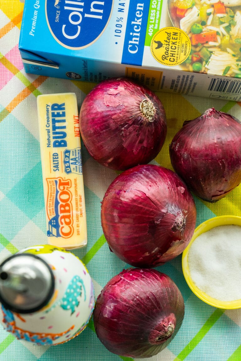 Quick Stovetop Caramelized Red Onions - Brooklyn Farm Girl