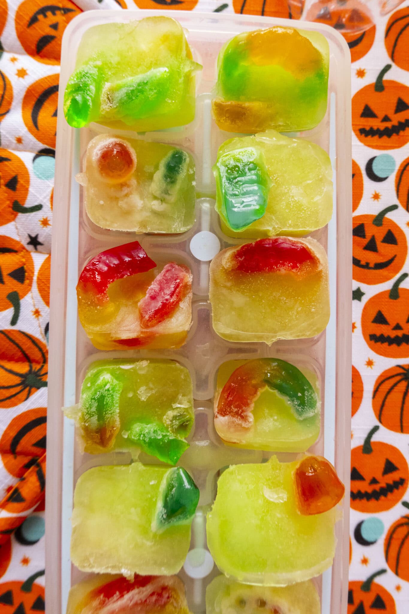 Halloween Gummy Worm Punch - Brooklyn Farm Girl