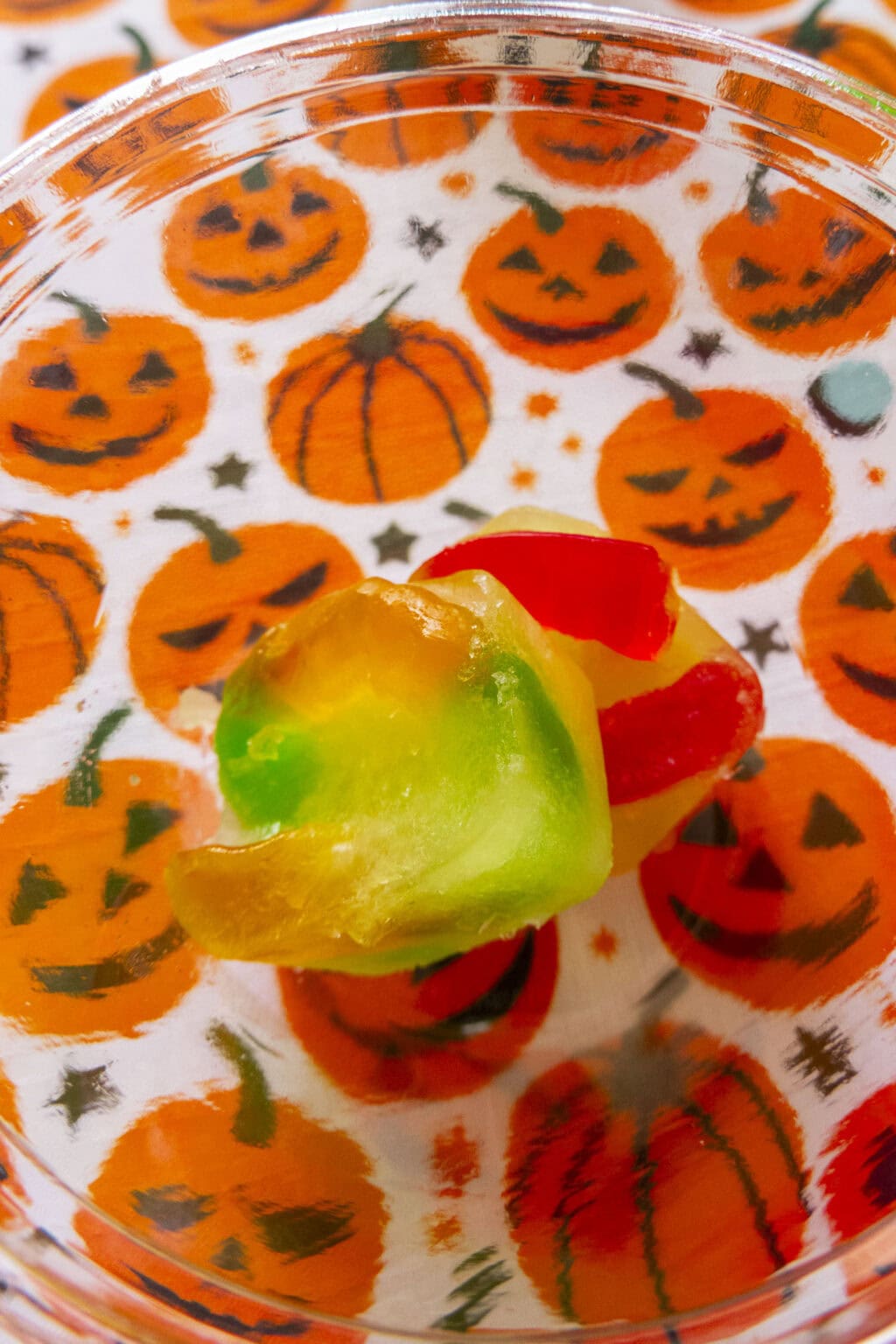 Halloween Gummy Worm Punch - Brooklyn Farm Girl