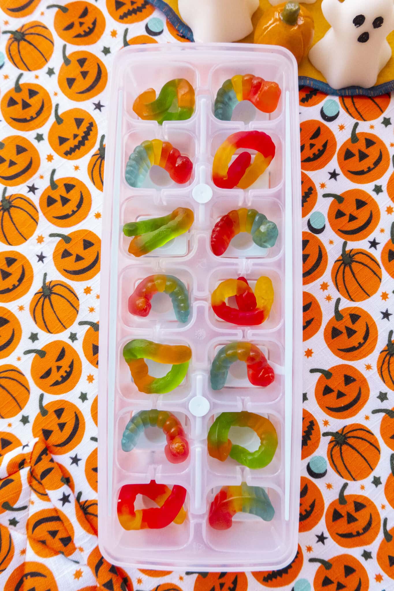 Halloween Gummy Worm Punch - Brooklyn Farm Girl