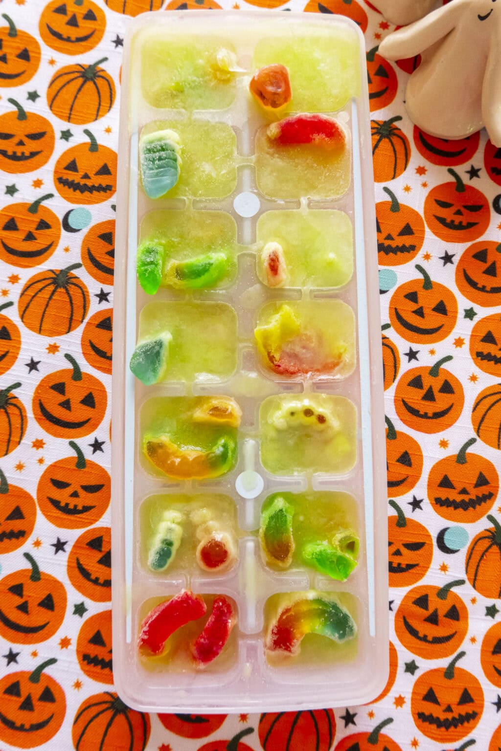 Halloween Gummy Worm Punch - Brooklyn Farm Girl