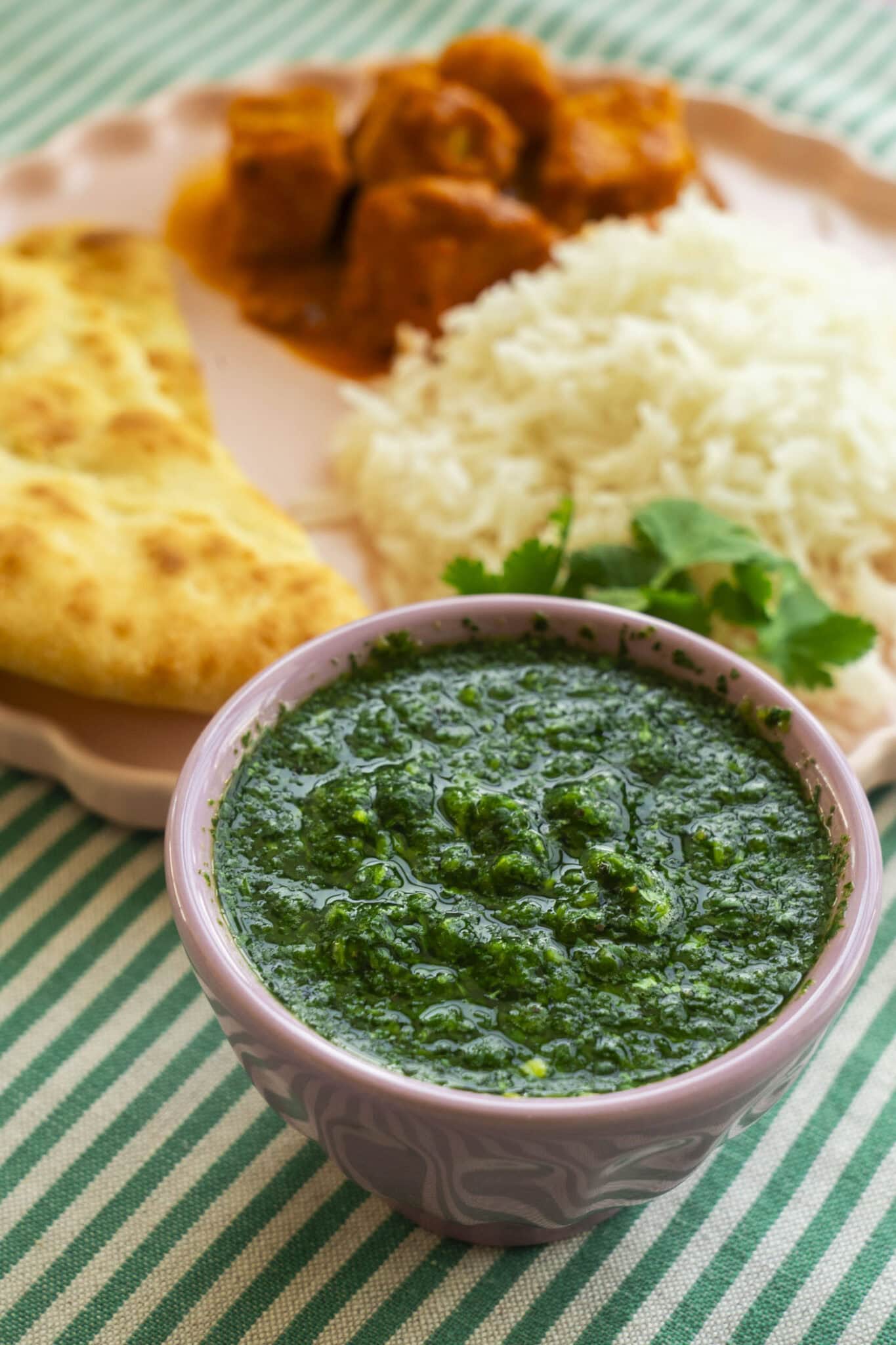 5 Minute Cilantro Green Chutney (Spicy or Mild) - Brooklyn Farm Girl