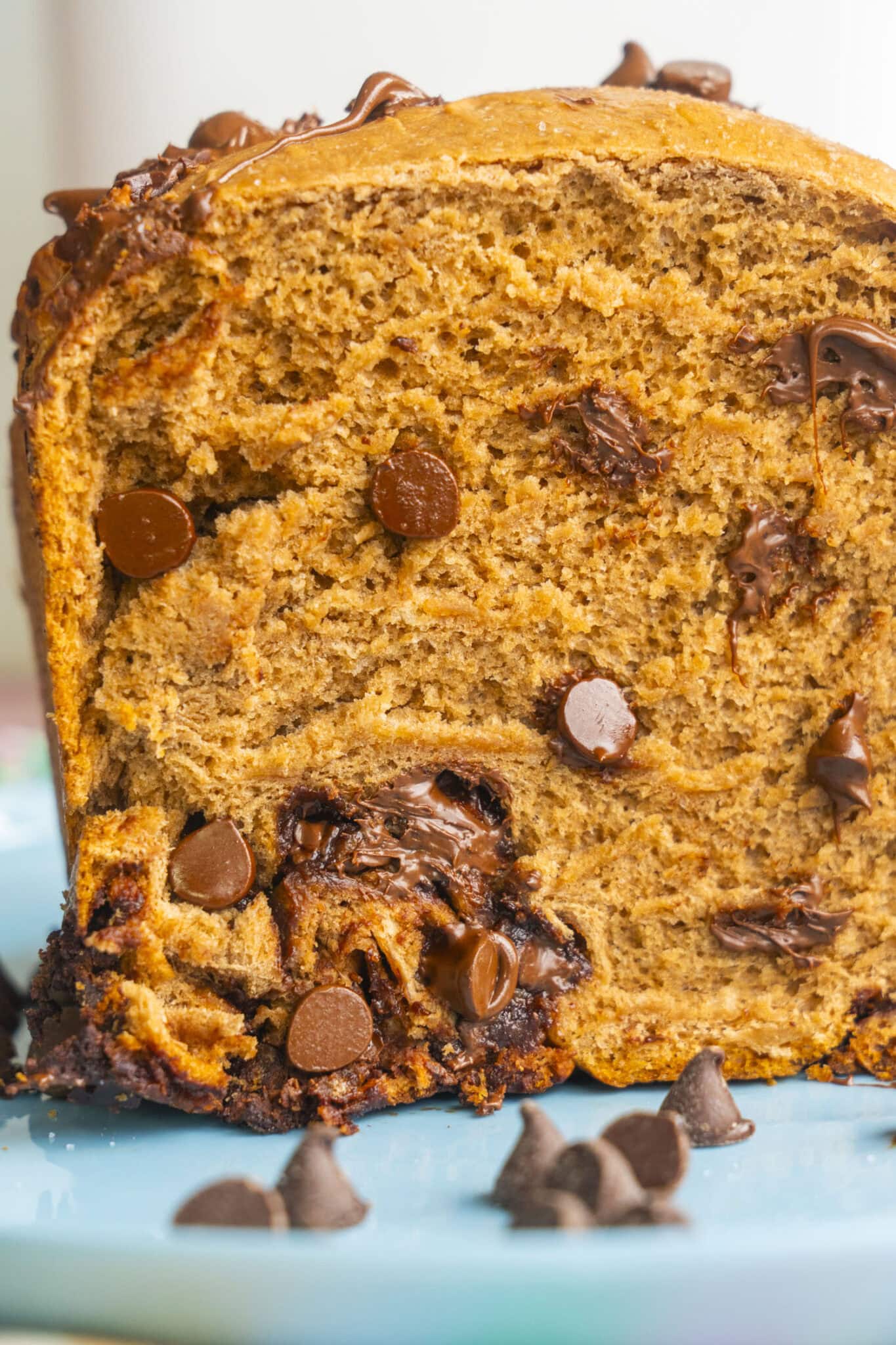 Bread Machine Chocolate Chip Bread - Brooklyn Farm Girl