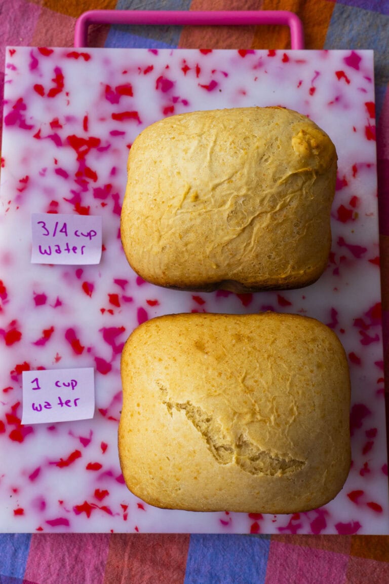Bread Machine Garlic Bread - Brooklyn Farm Girl