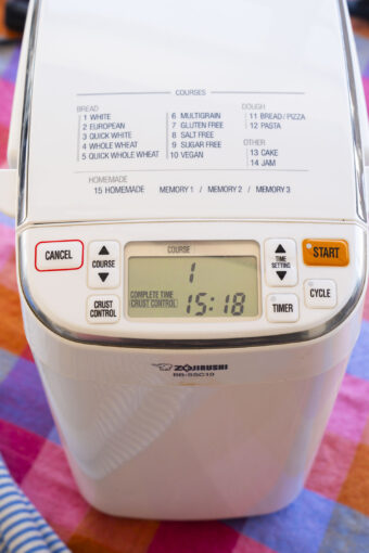 Bread Machine Garlic Bread - Brooklyn Farm Girl