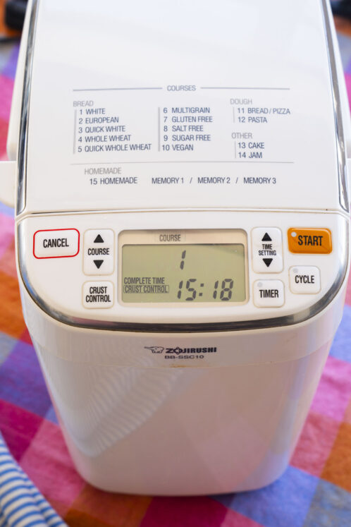 Bread Machine Garlic Bread - Brooklyn Farm Girl