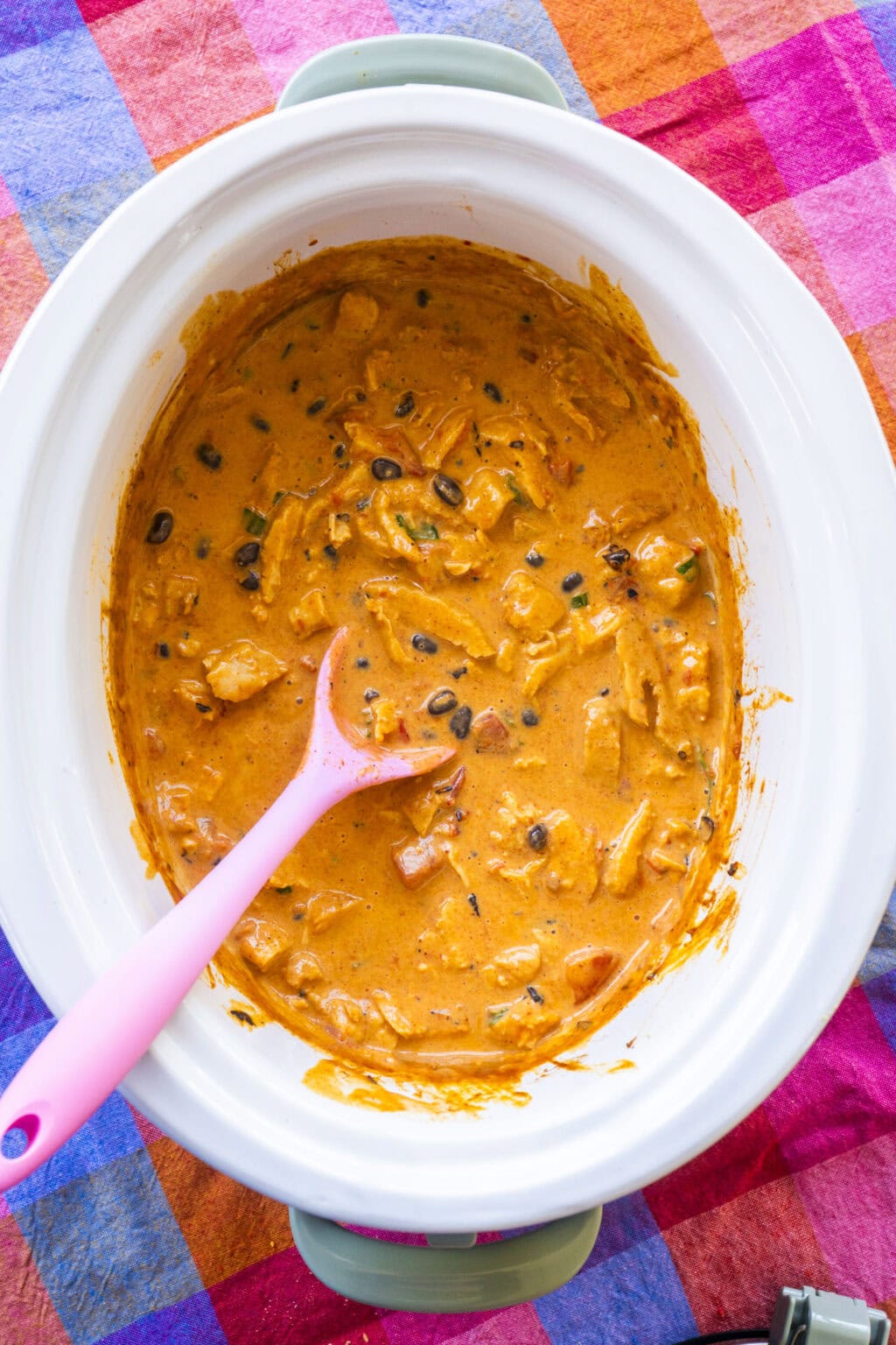 Crockpot Chicken Nacho Dip (Velveeta) - Brooklyn Farm Girl